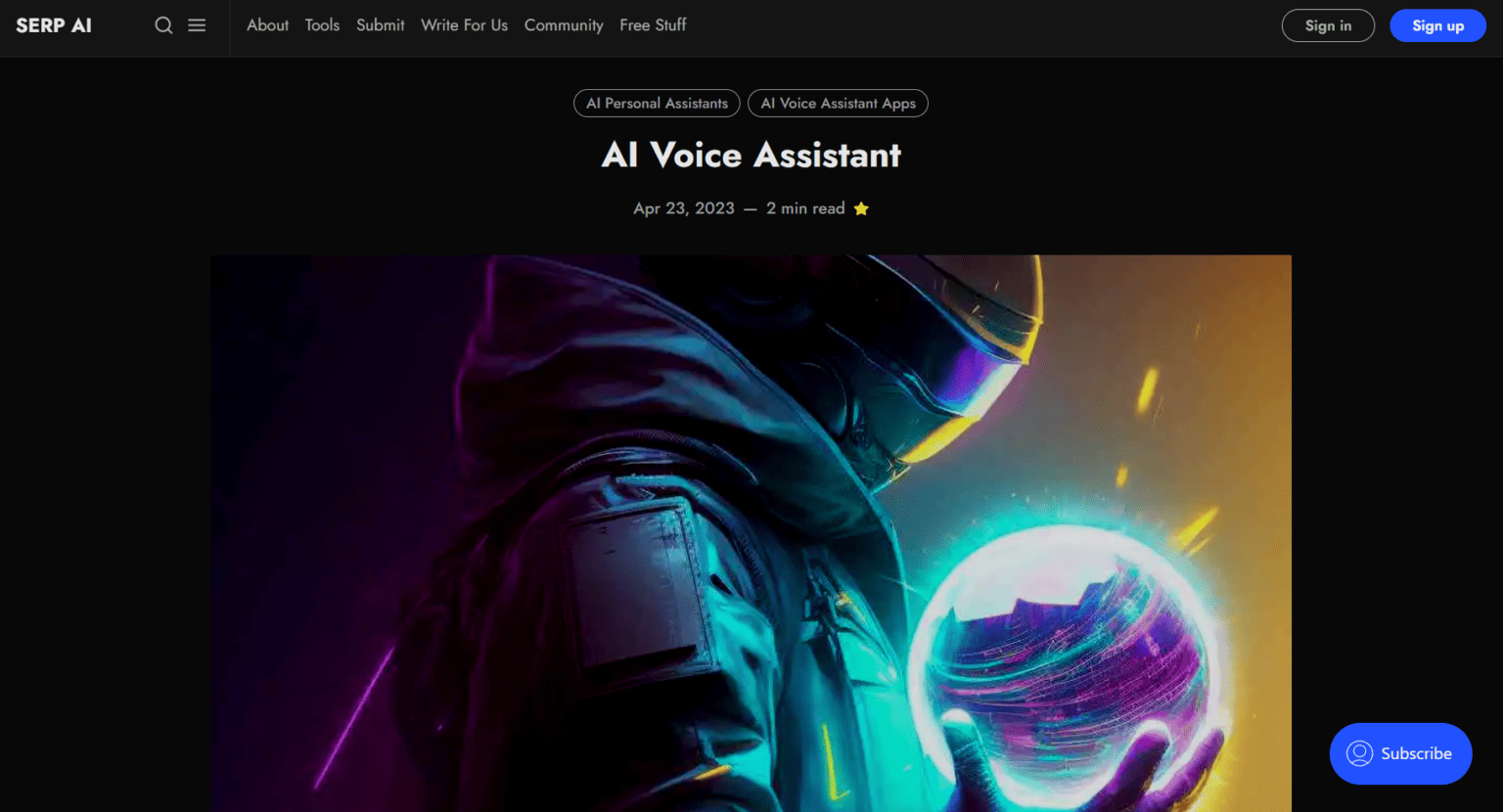 Ai voice assistant | AI Valley