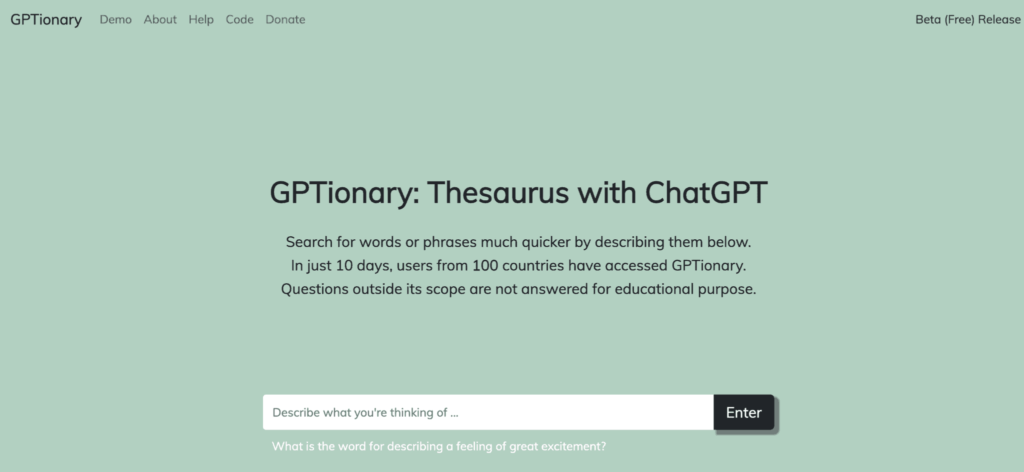 GPTionary | AI Valley