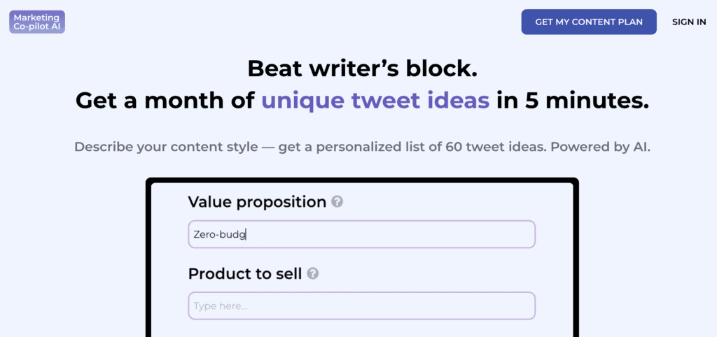 Marketing Co Pilot Ai Ai Valley