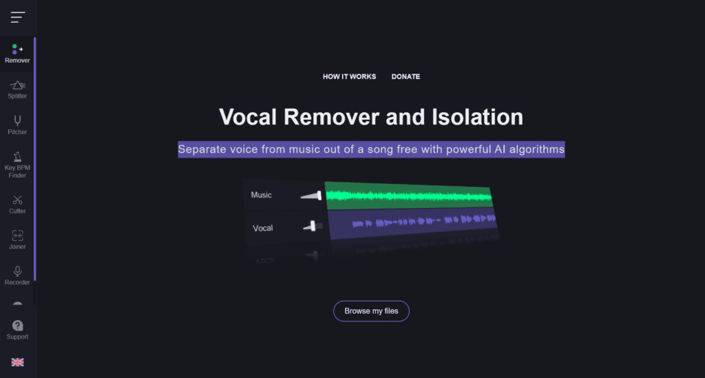 Vocal Remover | AI Valley