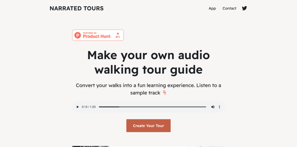 Narrated Tours | AI Valley